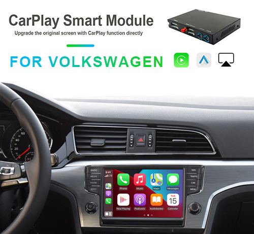 Wireless Carplay/Android Auto Interface Box For Volkswagen VW Golf ...